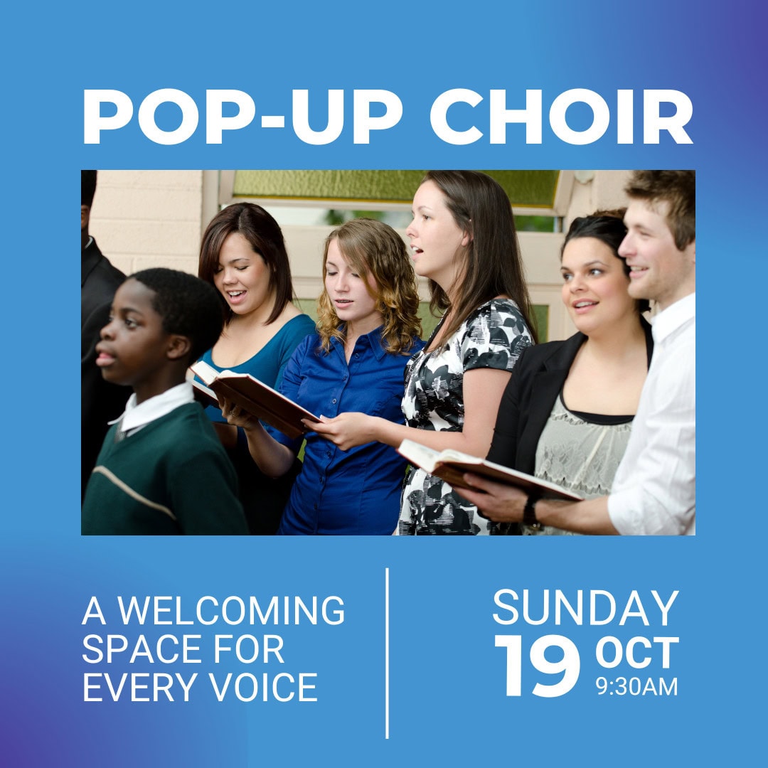 Pop-Up Choir - First Unitarian Society of Denver